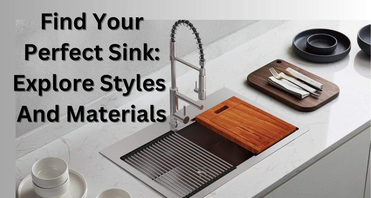 Various Types of Kitchen Sinks: Different Materials and Styles