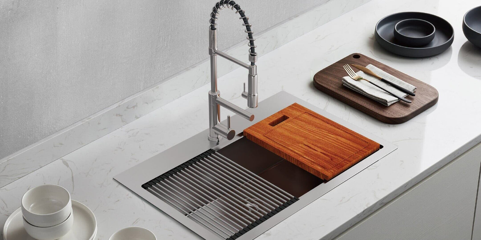 Find Your Perfect Kitchen Sink and Water Heater at Tecasa